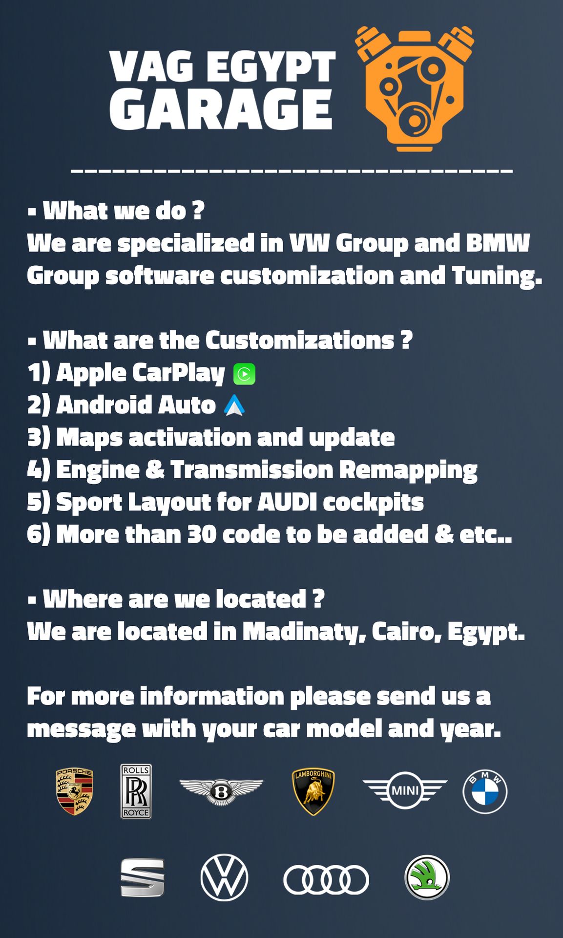 Home | VAG Egypt Garage